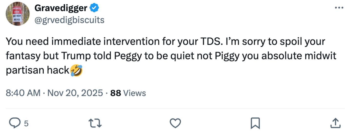 MAGA Cooks Up Wild Spin of Trump’s ‘Piggy’ Insult