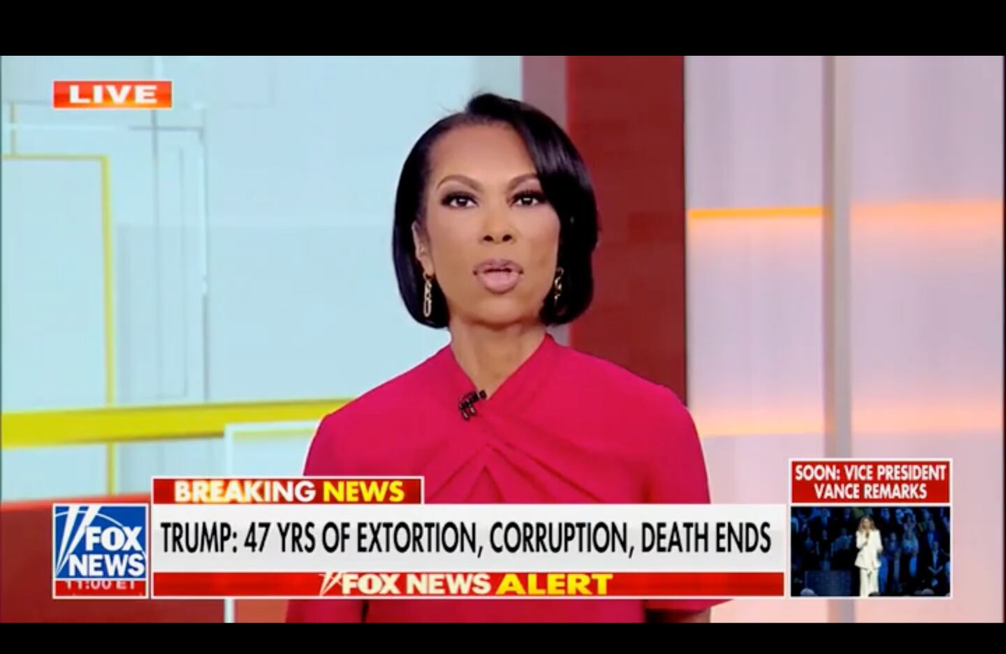 Fox Anchor Harris Faulkner Claims Trump ‘Does Not Bluff’ as Deadlines ...