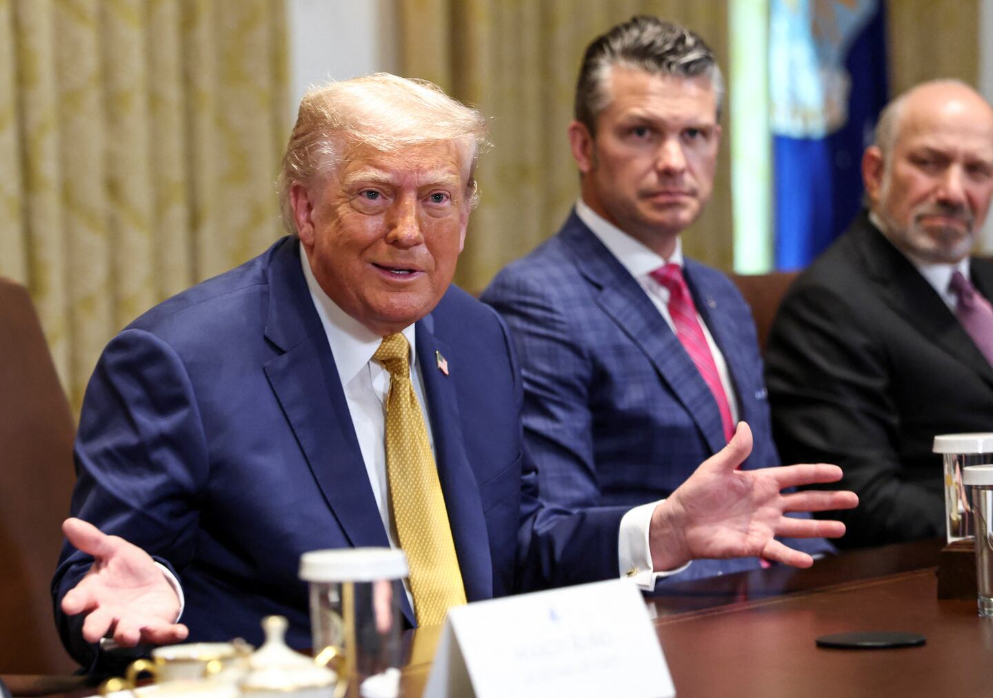 Trump Angrily Tries to Shut Down Jeffrey Epstein Questions