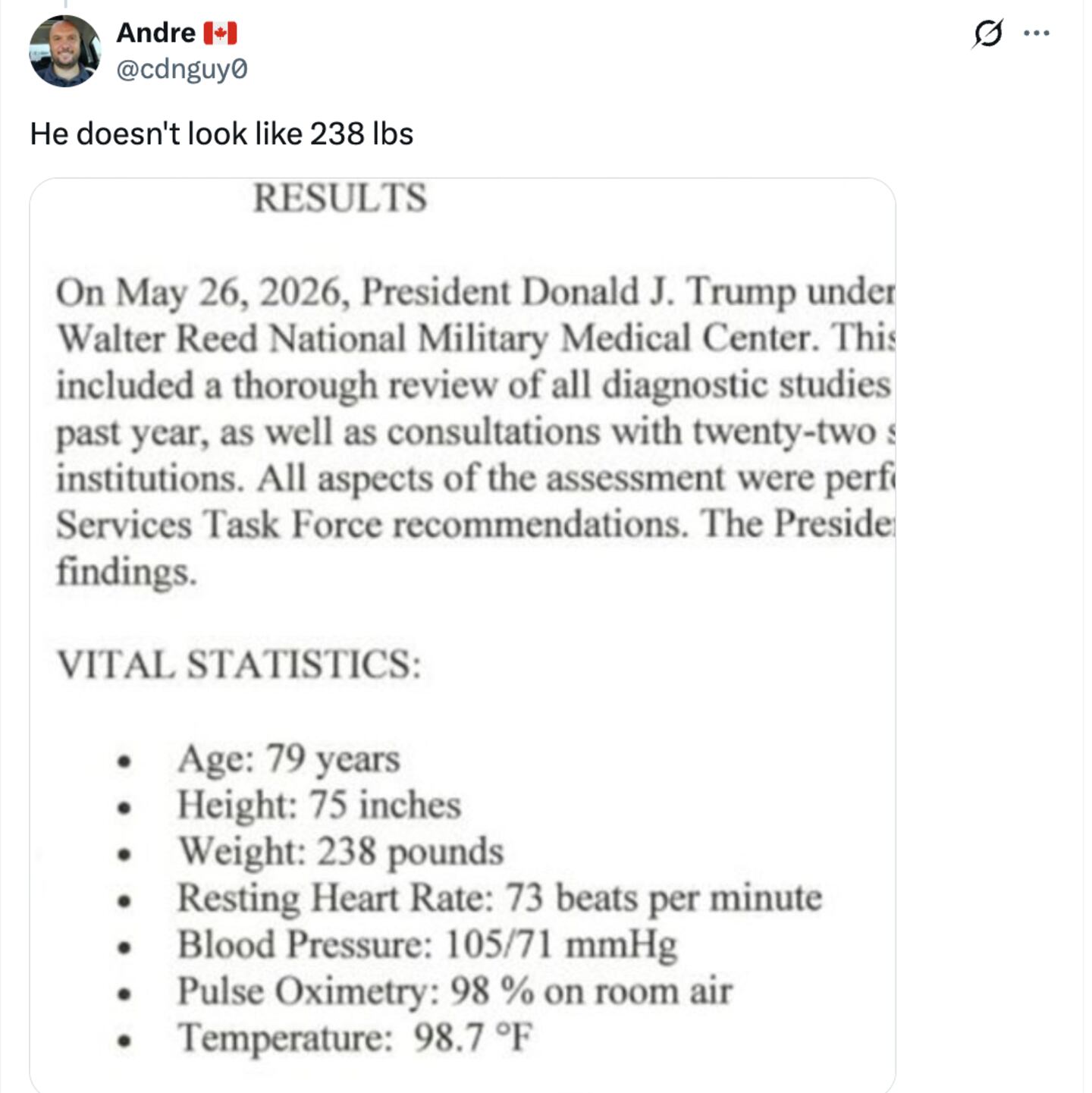 Trump’s Battered Hands Spark Fresh Health Concerns After ‘Perfect’ Physical