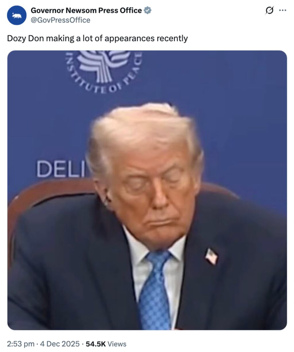 Gavin Newsom Savages Trump’s ‘Walk of Fame’ With Mock Replacement