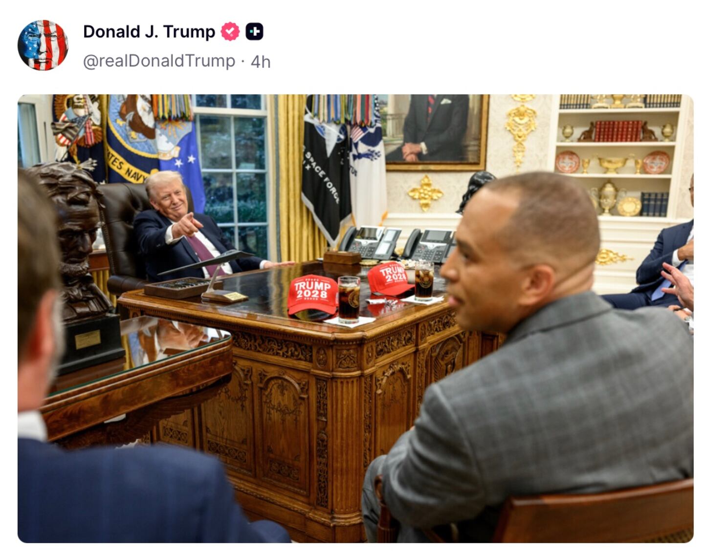 Top Democrat Spills on ‘Strangest’ Moment at Donald Trump Meeting