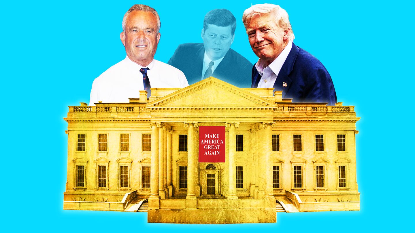 Robert F. Kennedy Jr. Tells Donald Trump His Gold White House Is Better ...