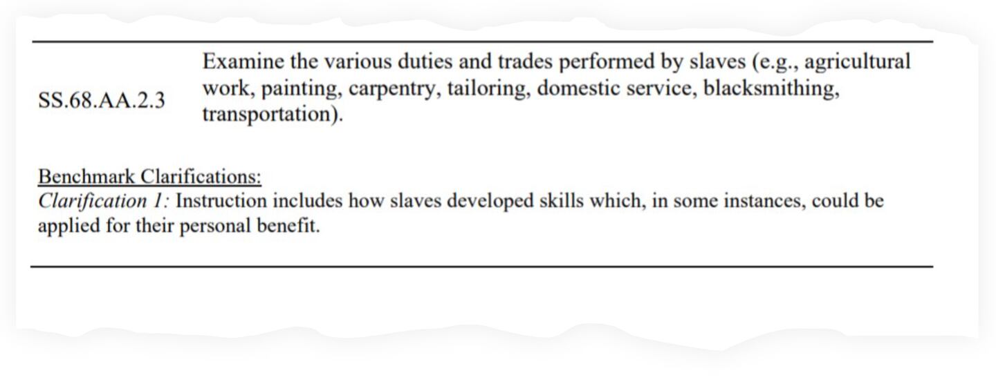 The Shady Backstory of Florida’s Outrageous New Slavery Curriculum