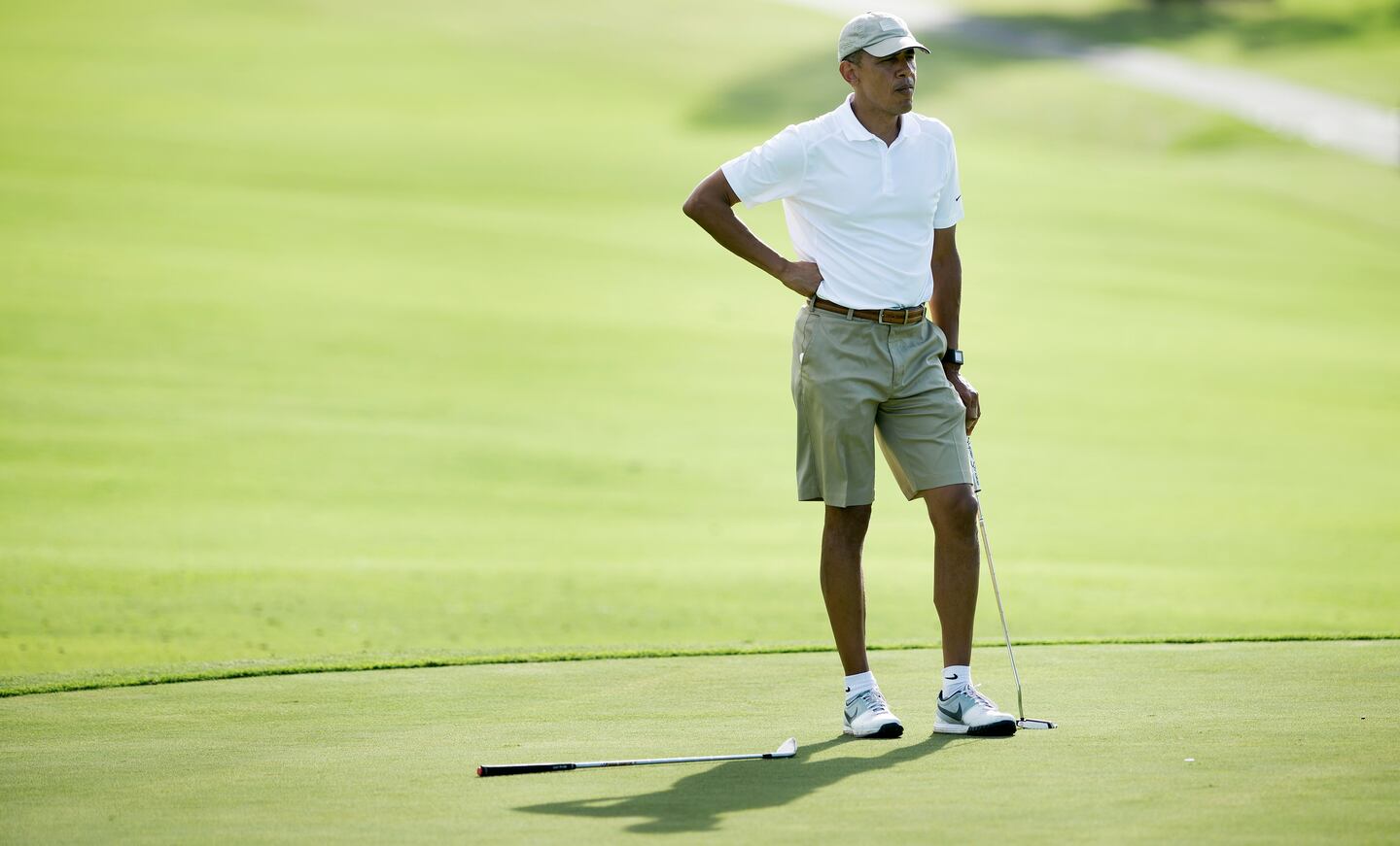 Let the President Golf in Peace, OK?