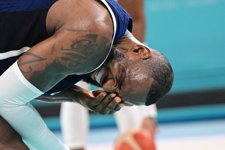 LeBron Needed Four Stitches After Being Elbowed in Head at the Olympics