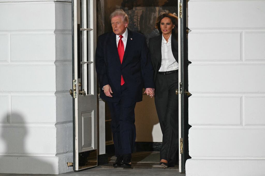 Donald Trump, 79, Slathers Bruised Hand in Makeup for SOTU Speech