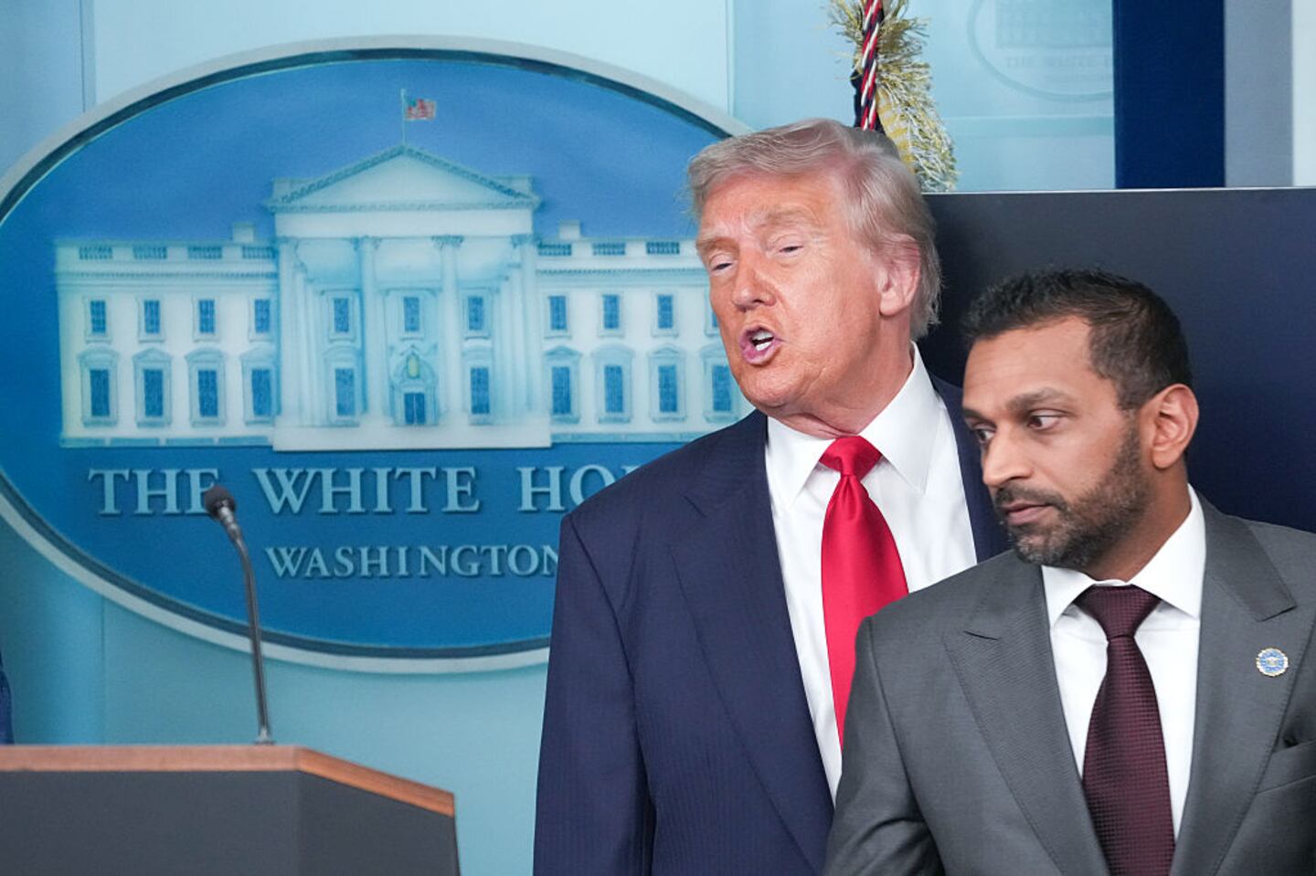 Donald Trump Takes Credit for Keystone Kash Patel’s ‘Incredible’ FBI