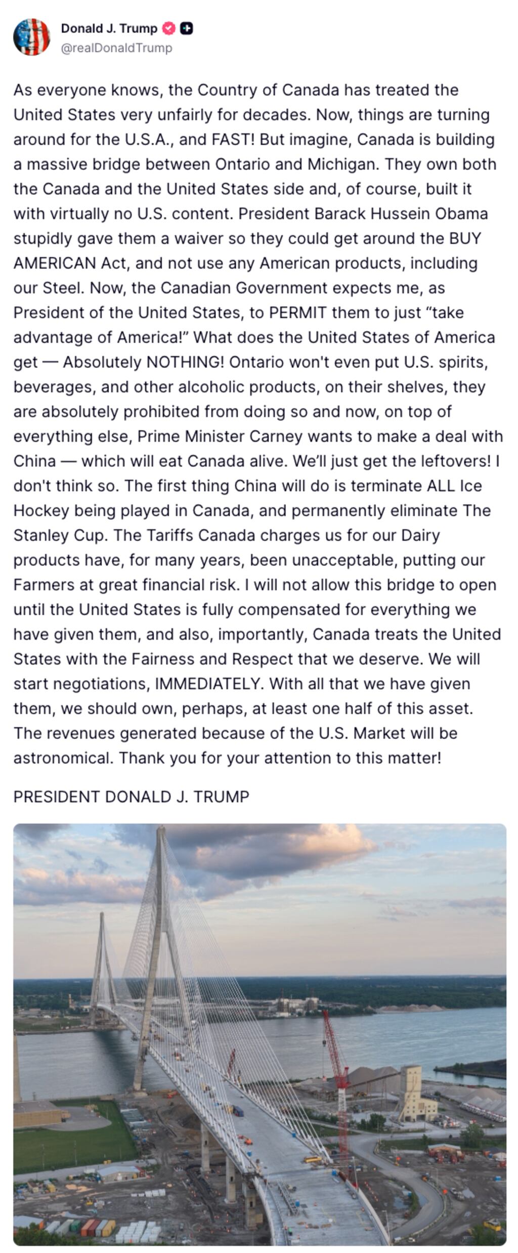 Donald Trump Humiliated by Canada's Trade Deal With India While He’s ...