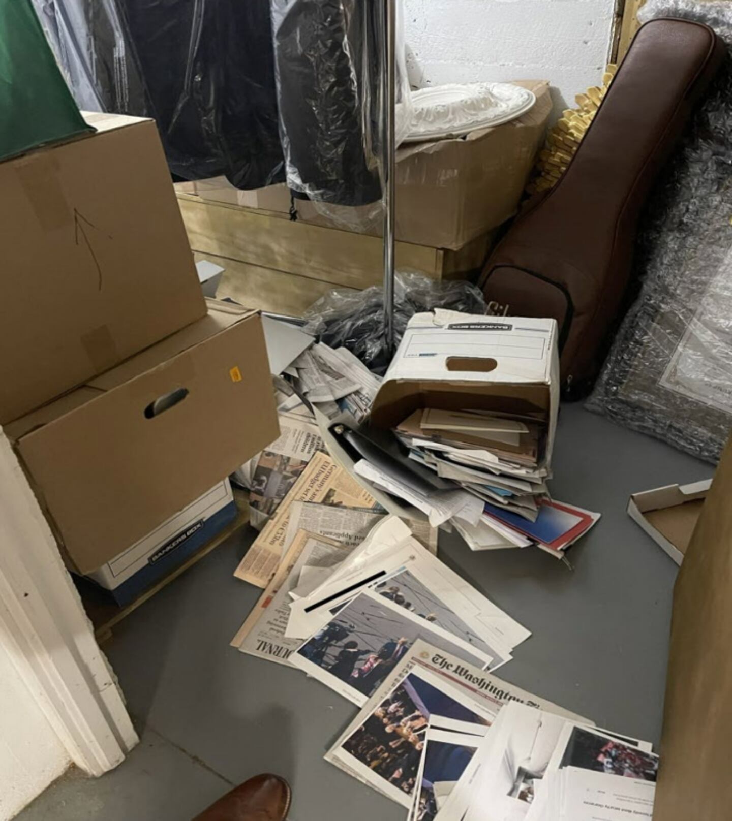 Trump Indictment: Pics Show FBI Found Classified Docs All Over Mar-a-Lago