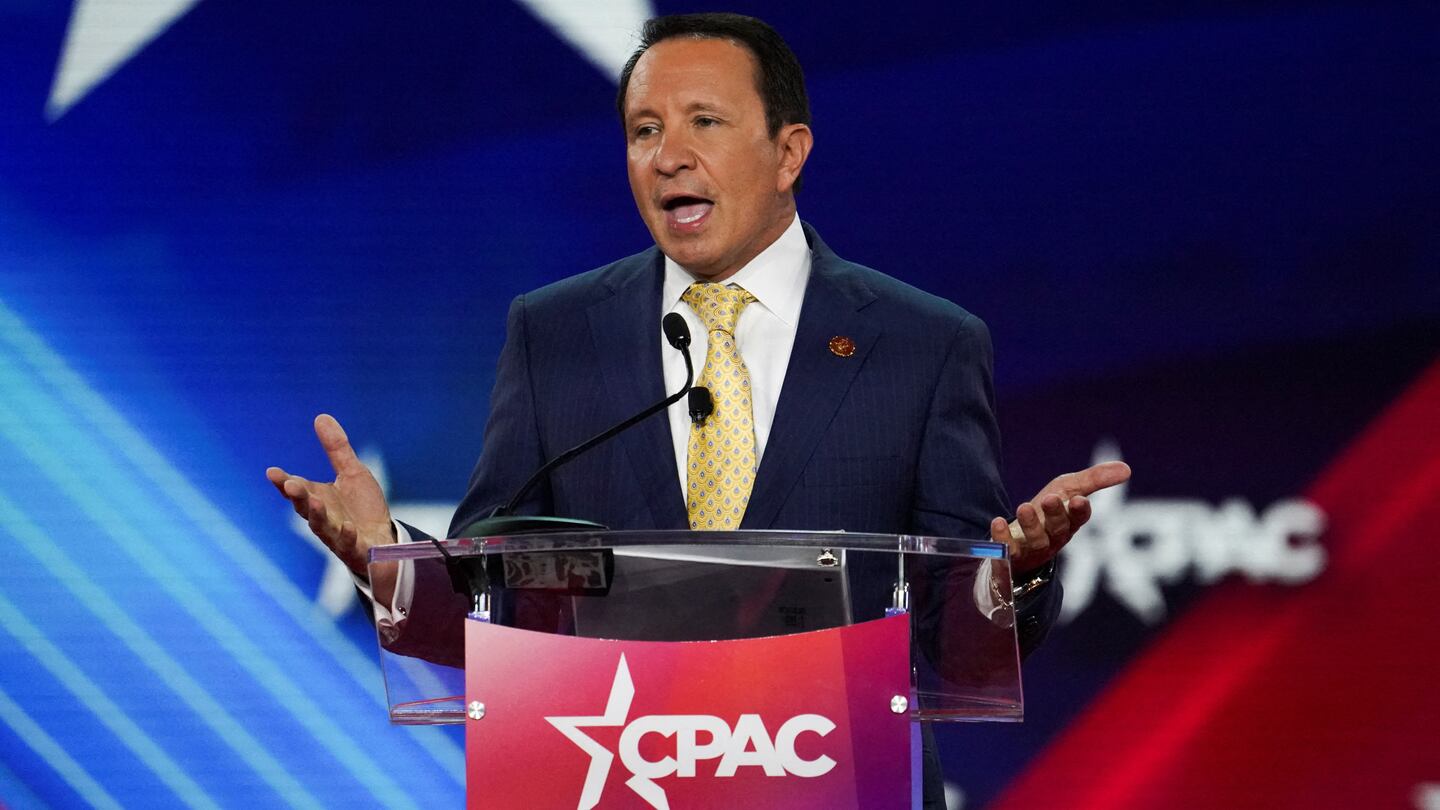 MAGA Governor Jeff Landry Slammed for 'Pathetic' Military Takeover Pleas