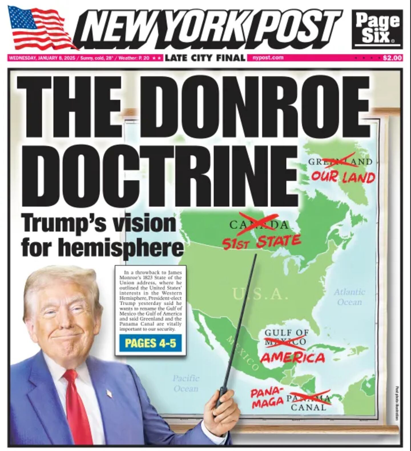 Trump Busted Swiping Venezuela Plan’s Catchy Name