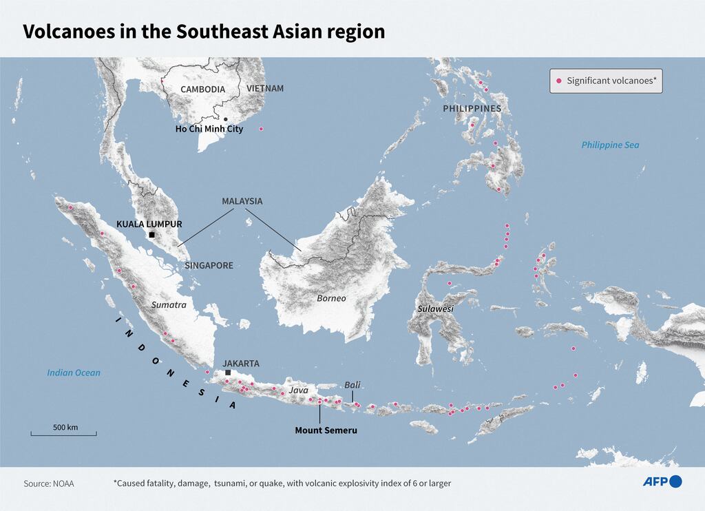 Volcano Eruption in Indonesia Forces Rescue Operation for Over 170 ...