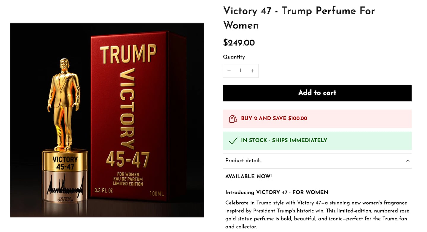 Fox Host Trashes Trump’s Latest Overpriced ‘Gross Perfume’