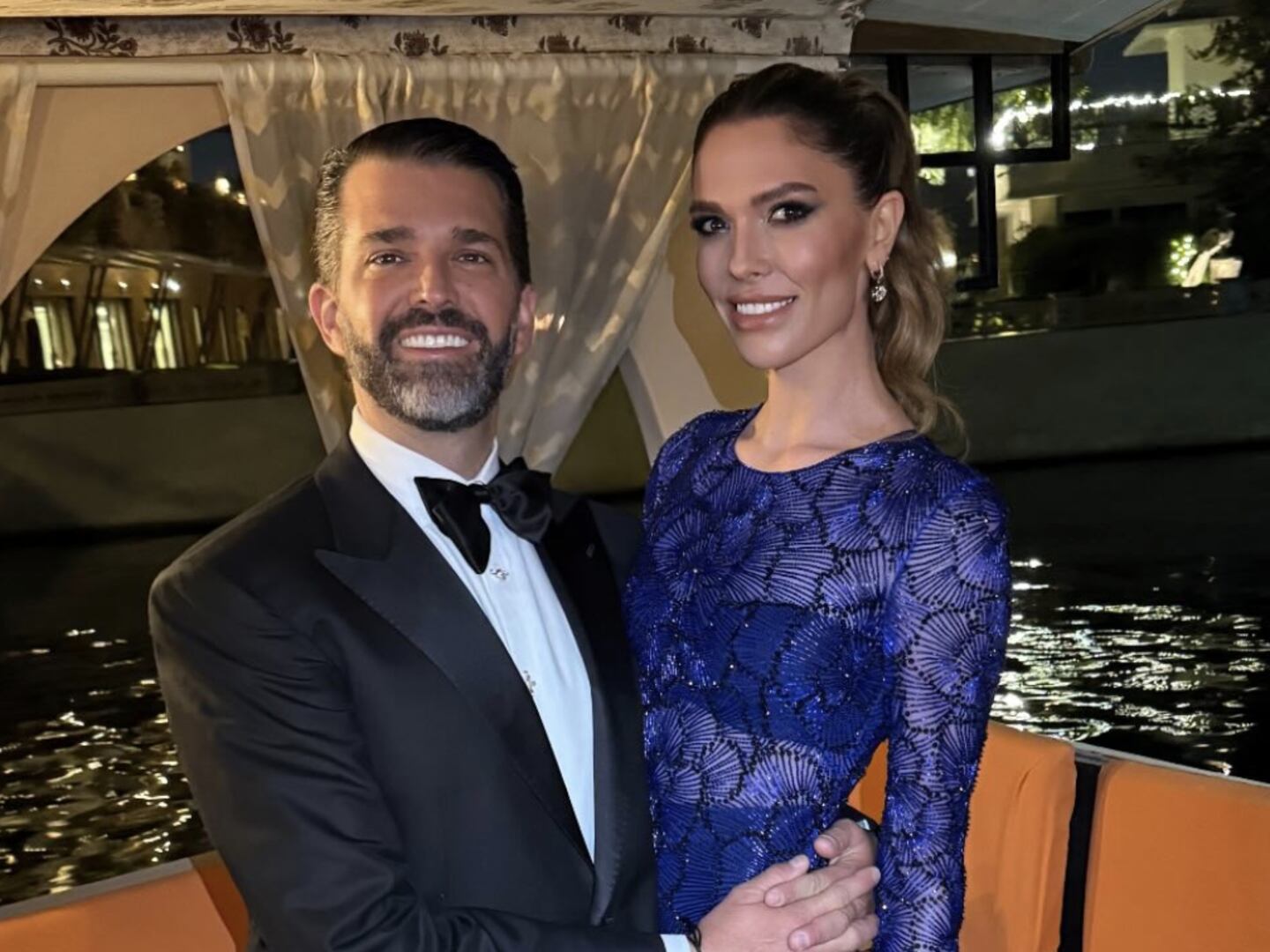 Don Jr. and Girlfriend Play Dress-Up at Lavish Indian Wedding