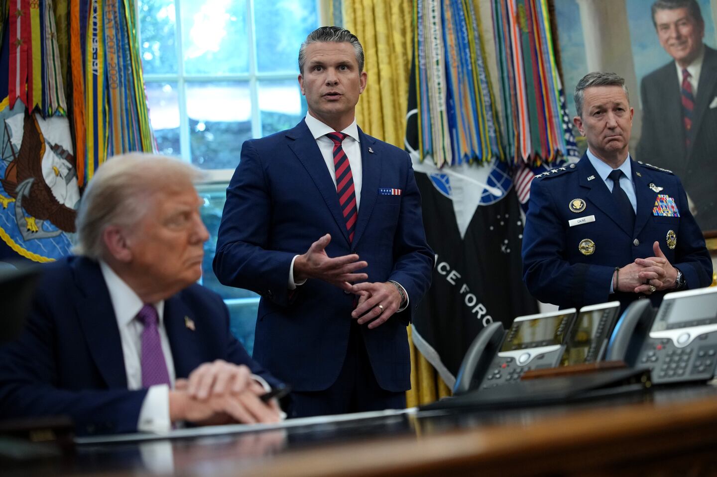 Trump Bashes Hesgeth’s Wild New Restrictions on Pentagon Reporters