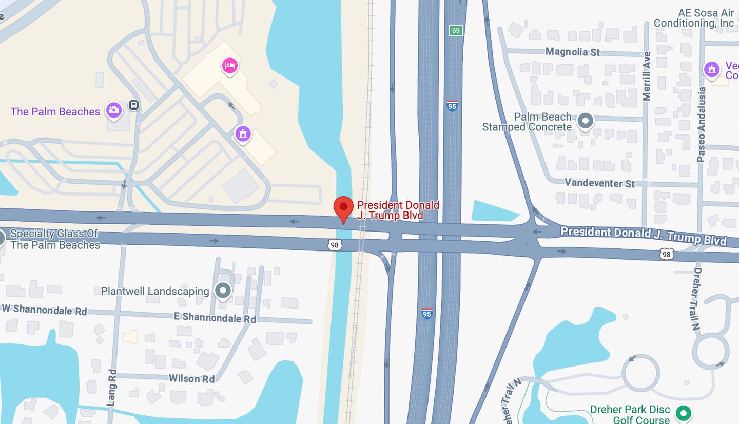 Stretch of Florida Highway Set to Be Renamed ‘President Donald J. Trump ...