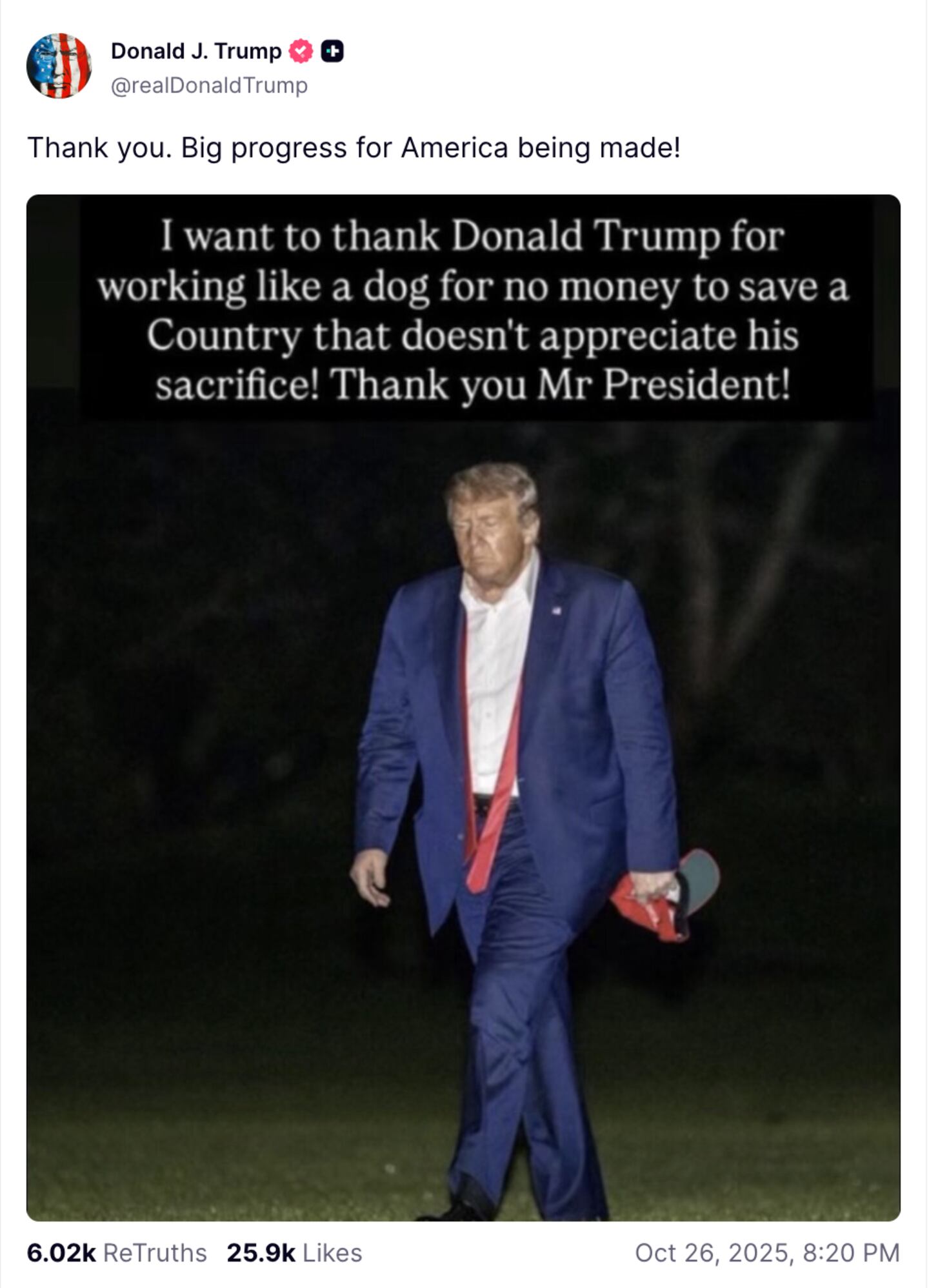 Trump, 79, Whines About ‘Working Like a Dog for No Money’