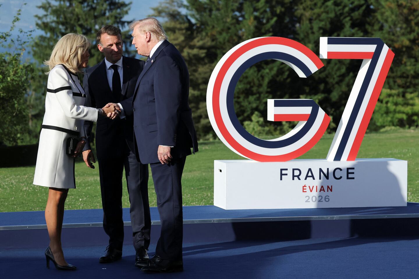 Trump Catches Heat for Awkward Limp Handshake With Macron