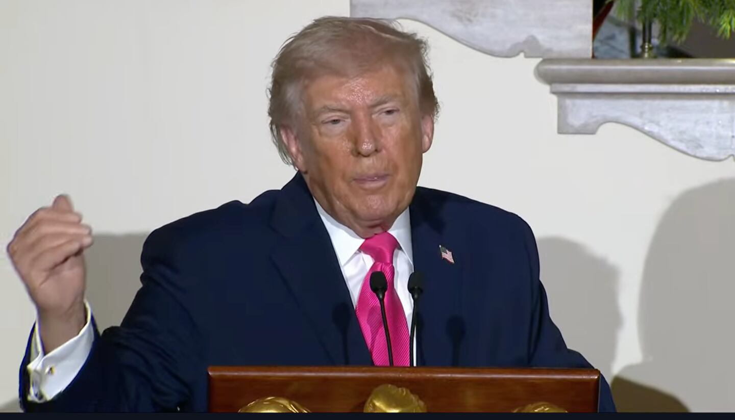 Sweaty Trump Rambles About Snakes and Thirsts Over Ivanka Lookalike