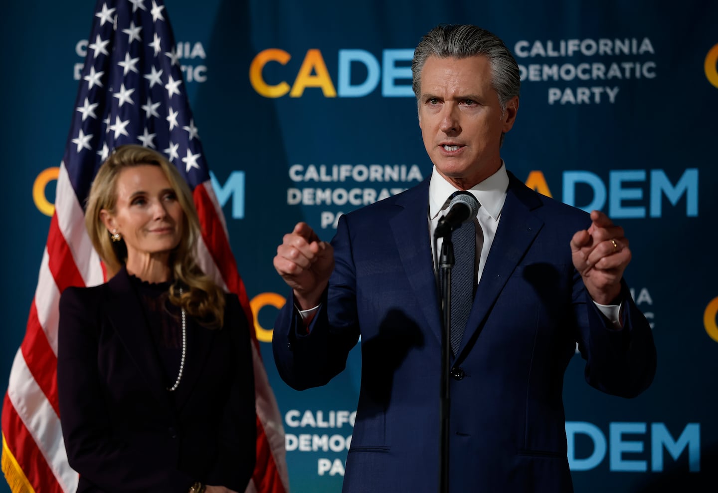 Newsom’s Hollywood Wife Slams Trump After Second Federal Agent Shooting