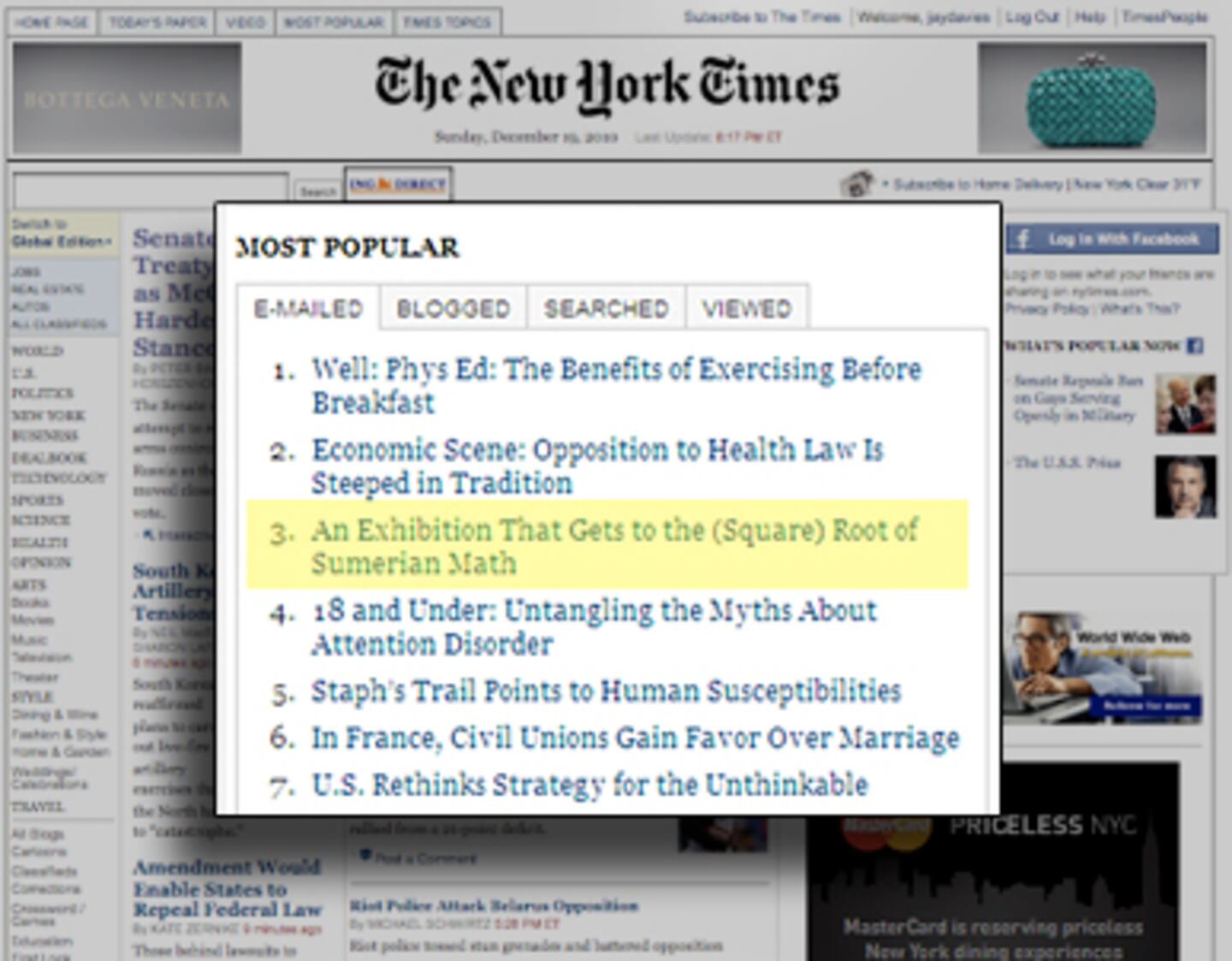 How to Crack the New York Times Most-Emailed List