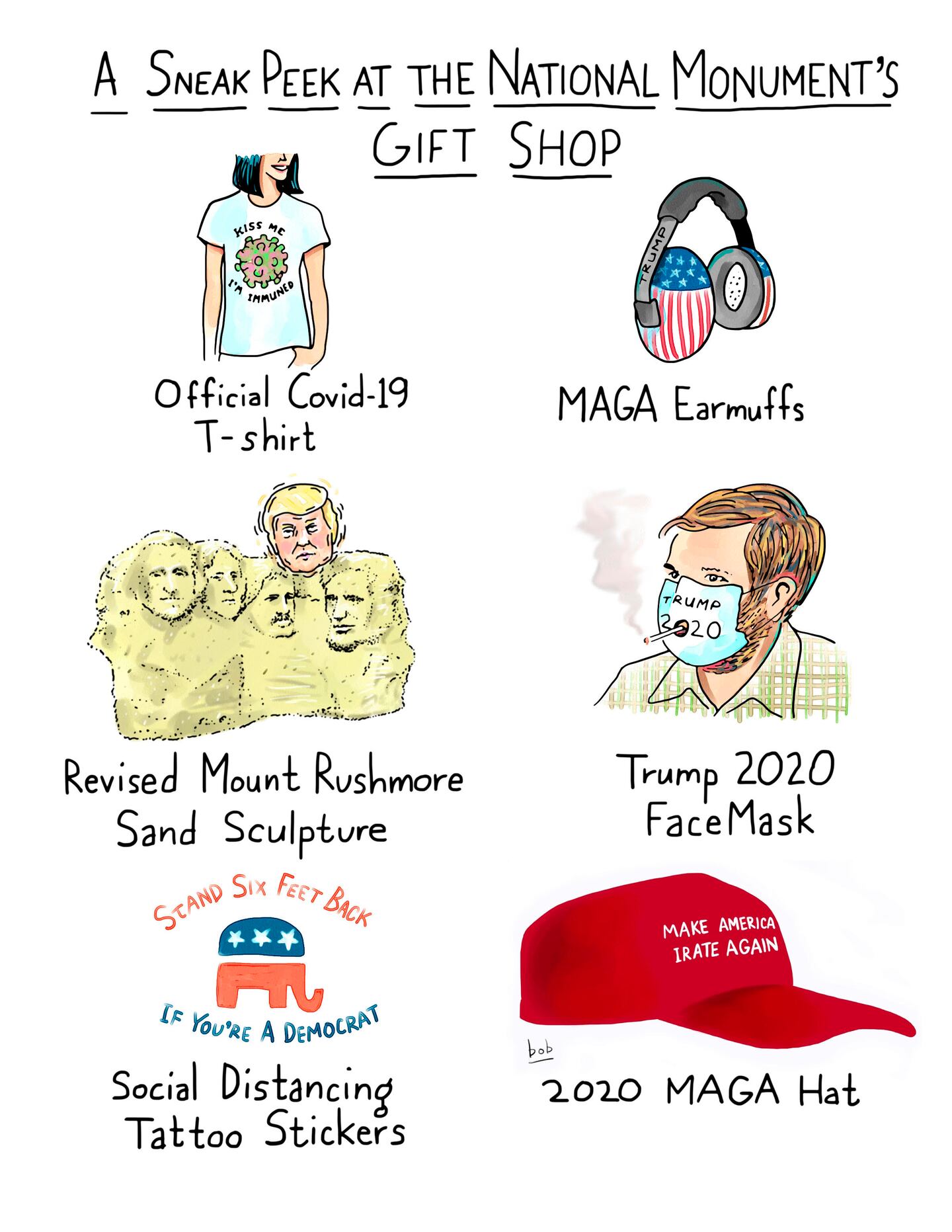 Yuge, Historic Deals at Trump’s Rushmore Gift Shop