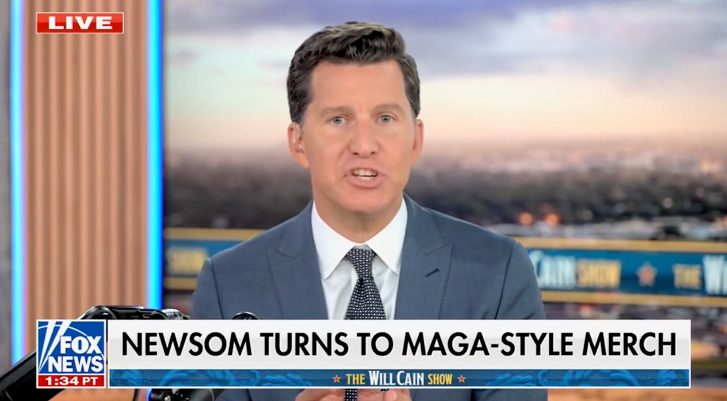Fox Host Melts Down at Newsom for Selling His Own Bible