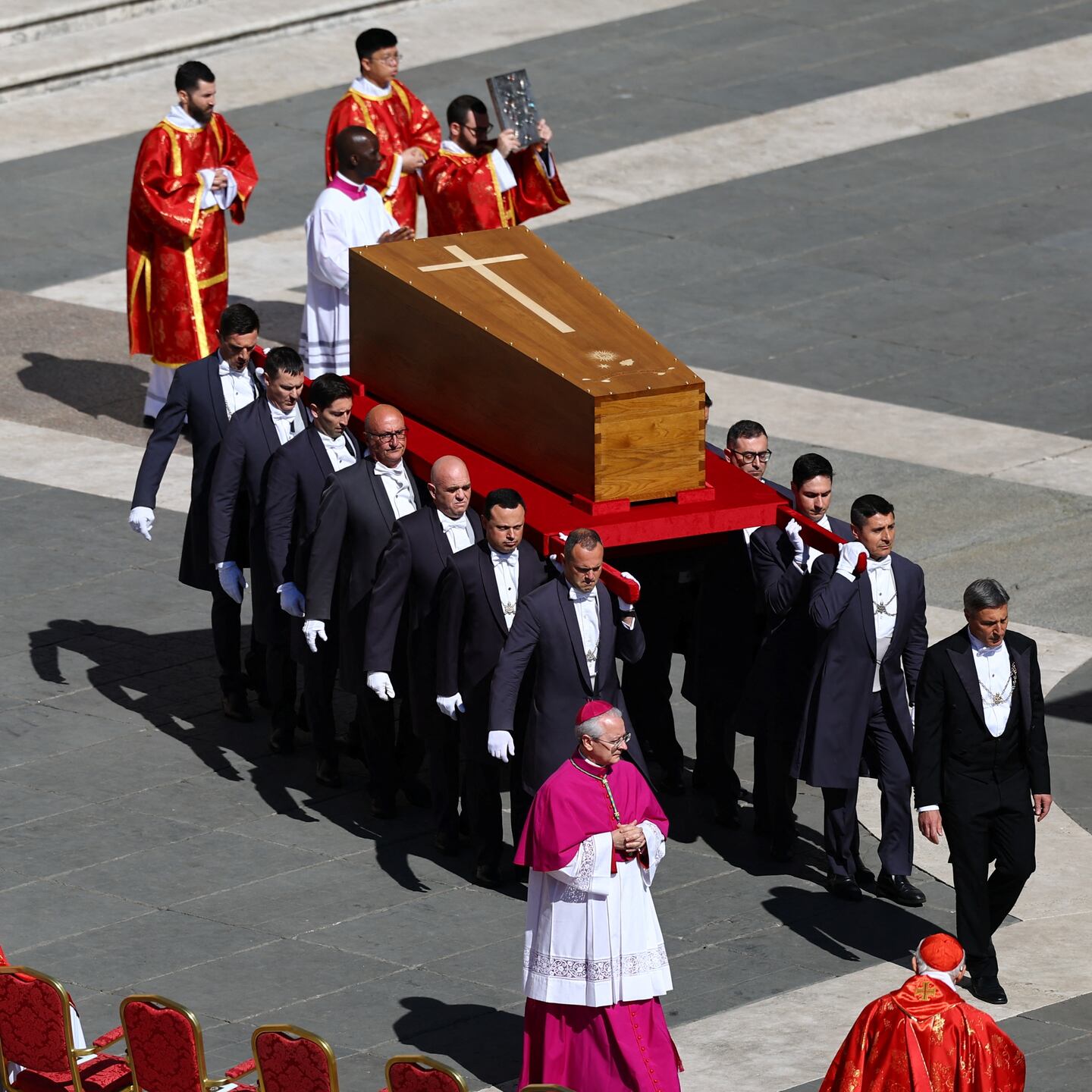 Vatican Caves and Gives Trump Front-Row Seat for Pope's Funeral