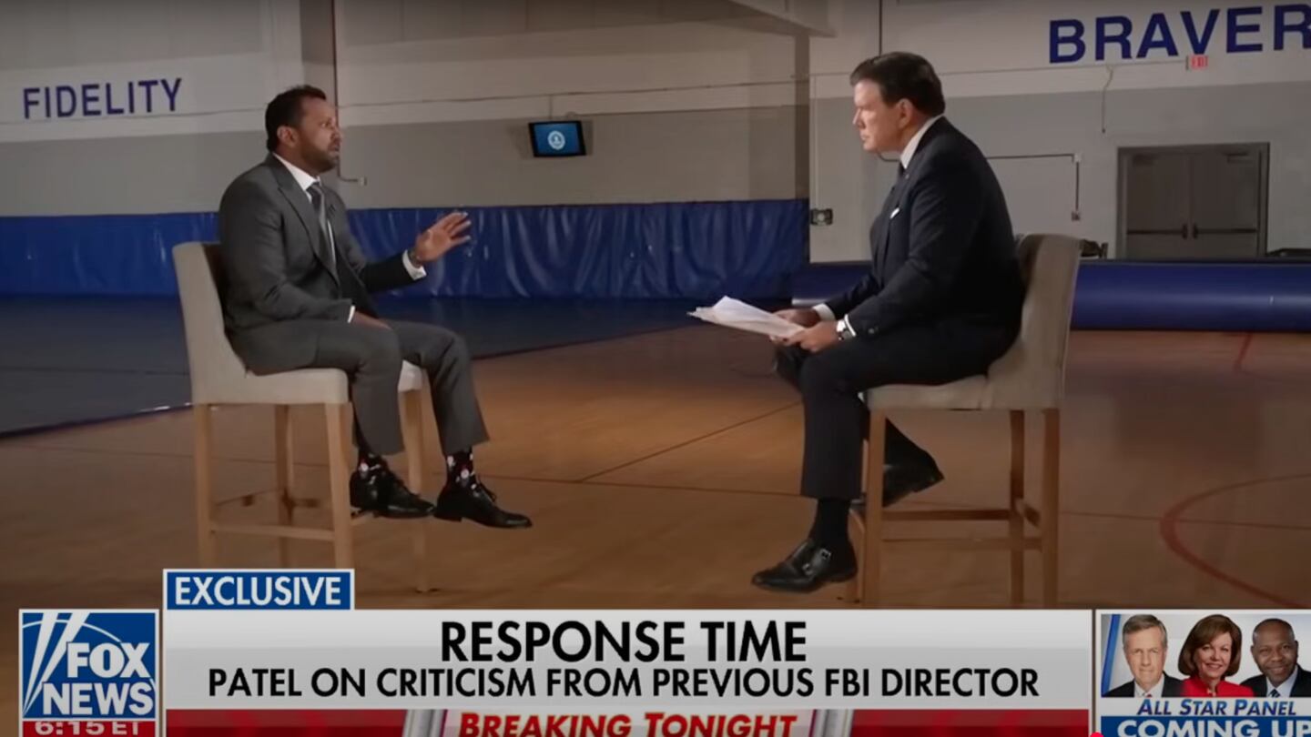 Kash Patel Rages at James Comey Over Cryptic Trump Post