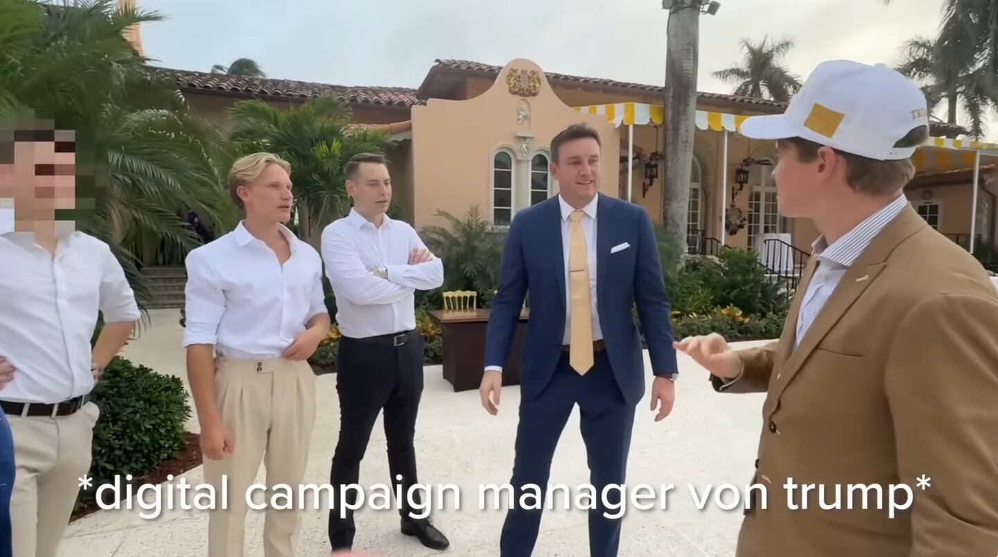 Trump Hosted Phillipp-Anders Rau, Far-Right Alleged Porn Star, at Mar-a ...