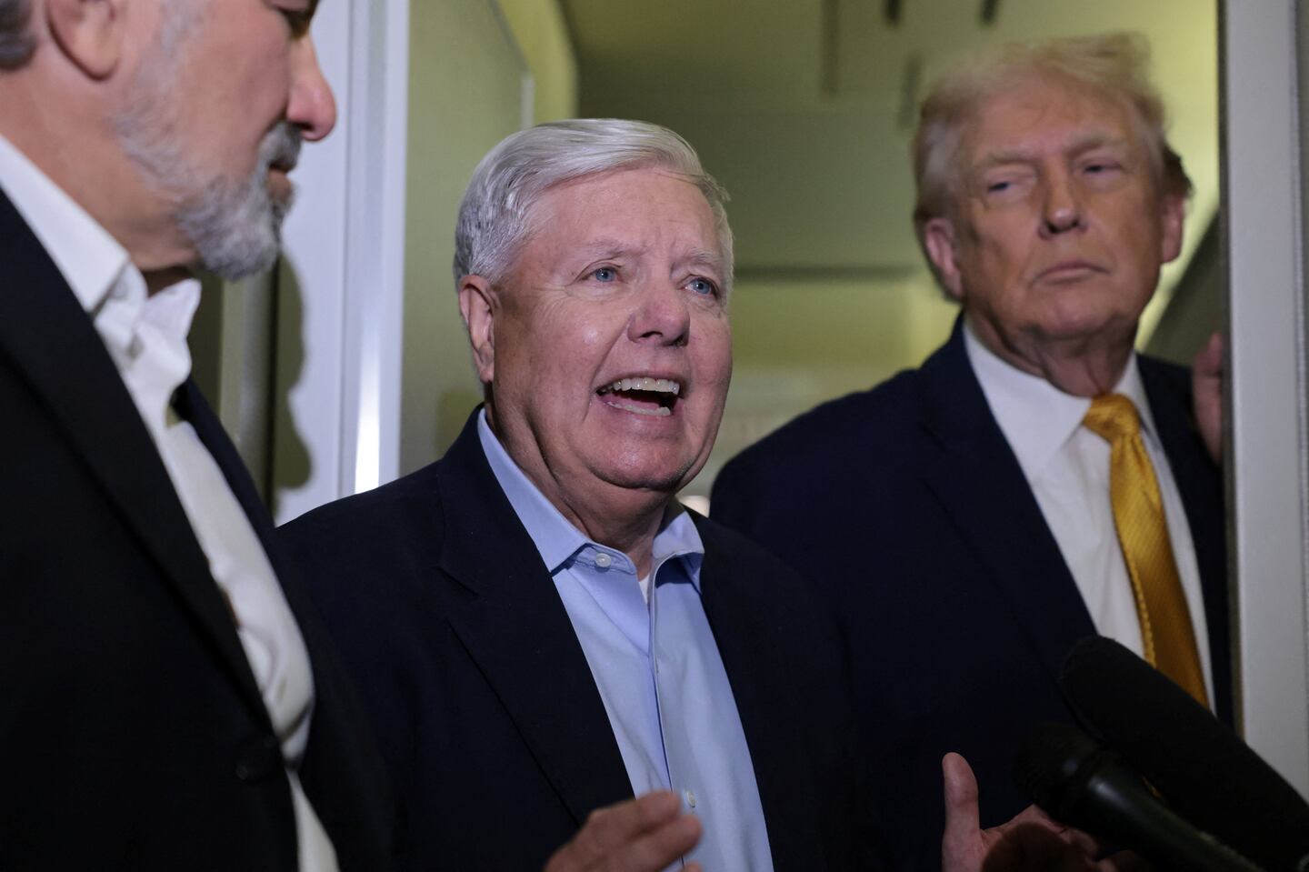 Bloodthirsty MAGA Senator Lindsey Graham Gushes About Trump’s Yelling ...