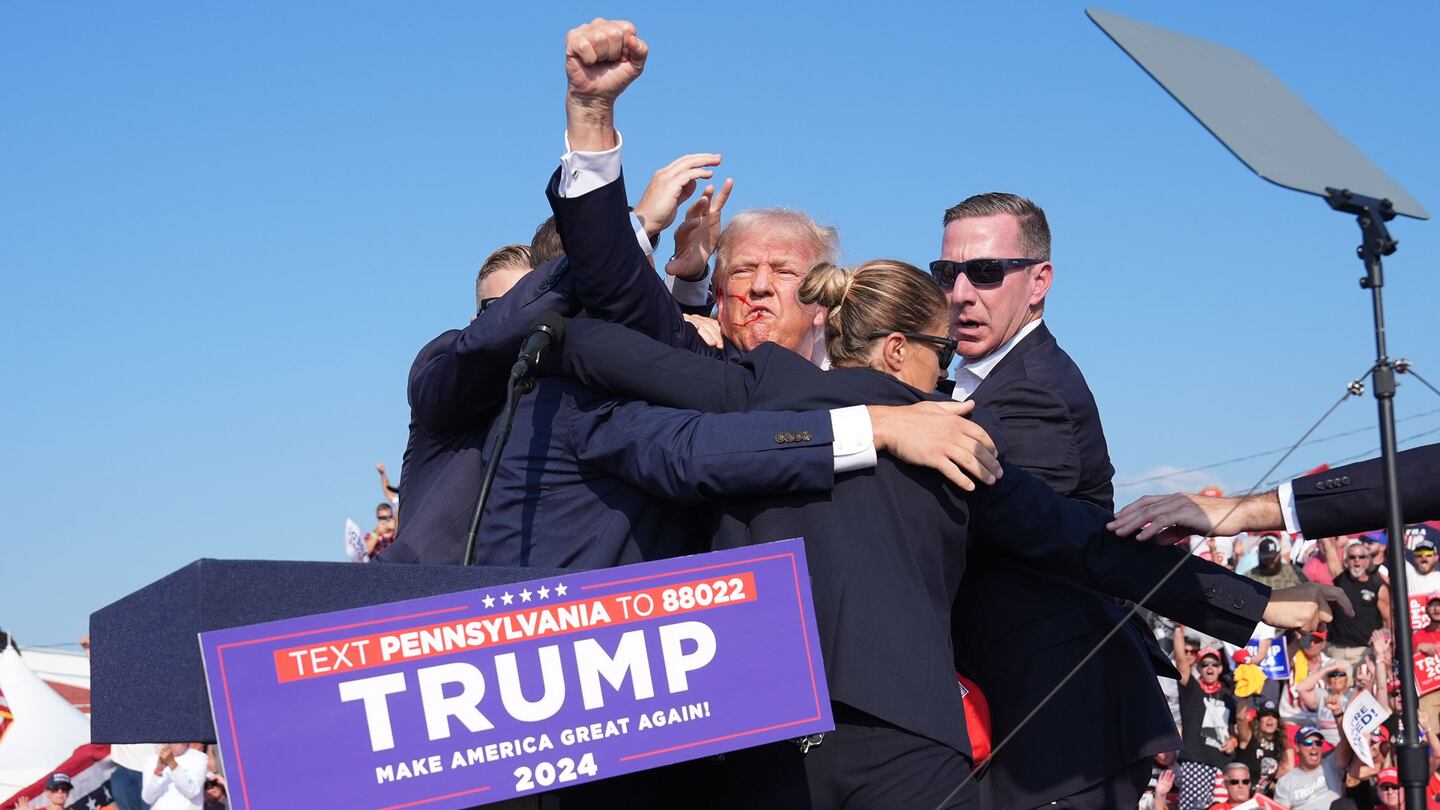 How This Fist Pump After He Was Shot in Butler Won Donald Trump the ...