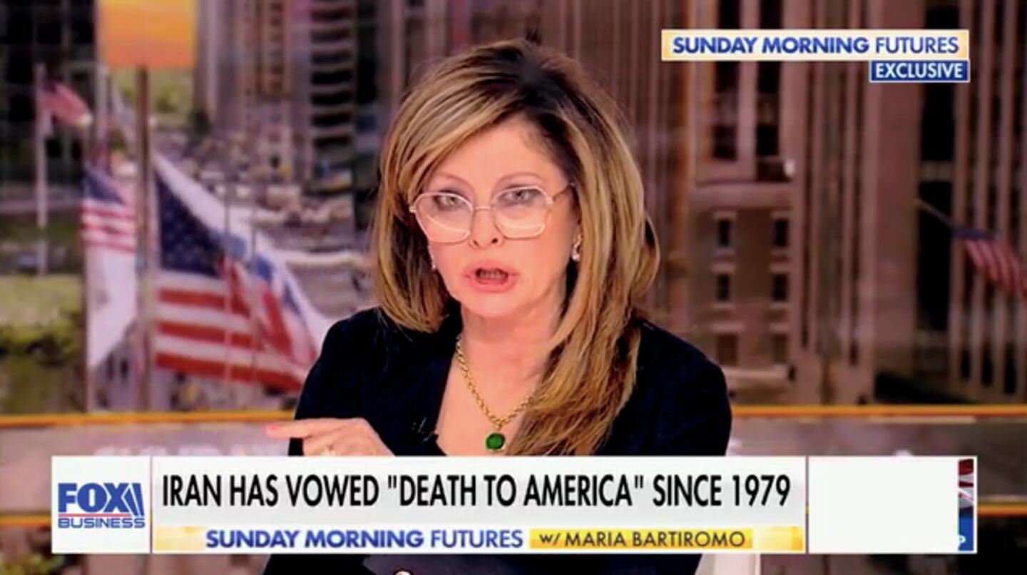 Maria Bartiromo Goes Bug Eyed As Trump Admits Midterm Threat