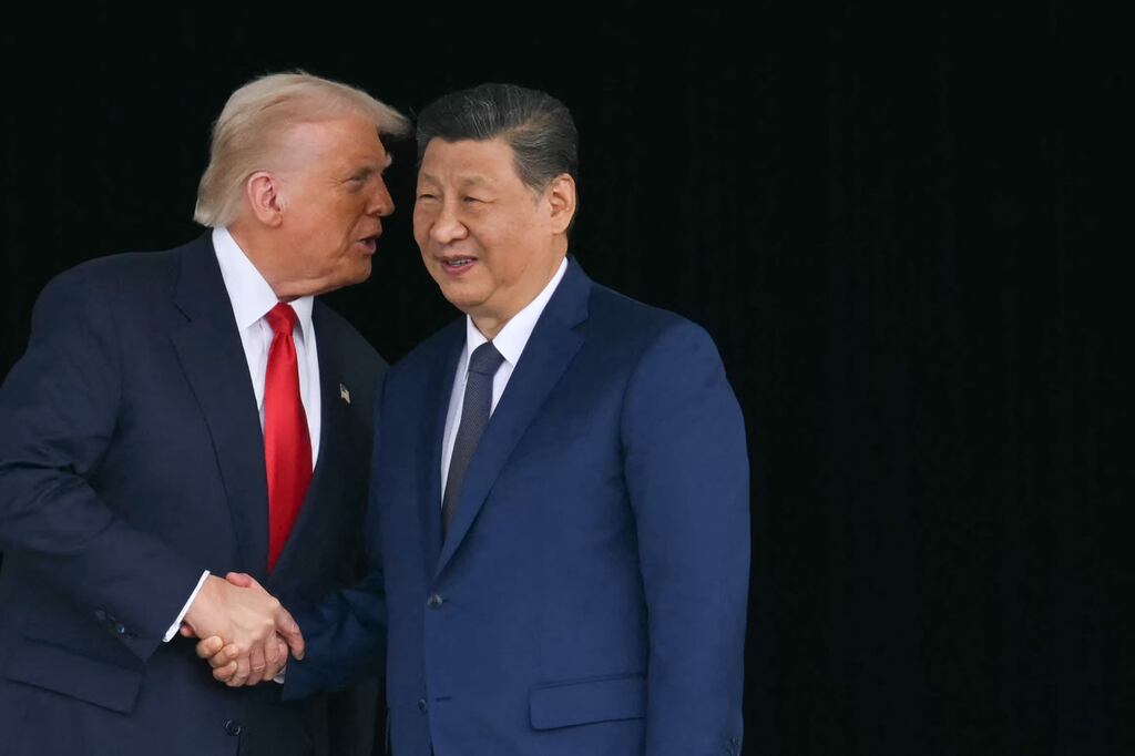 Jon Stewart Mocks Donald Trump’s Bizarre Handshakes