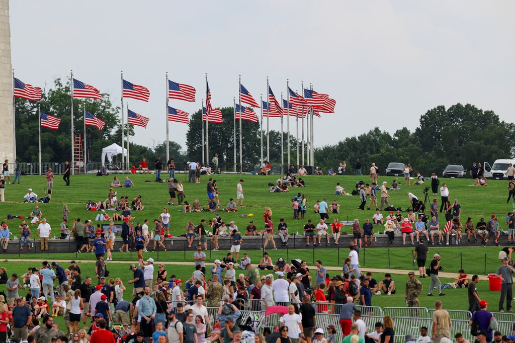 Trump Lackey Steven Cheung Torn Apart for Wild Claim of Giant Parade Crowd