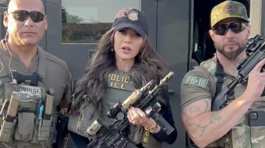 All of ICE Barbie Kristi Noem's Most Heinous Cosplay Outfits