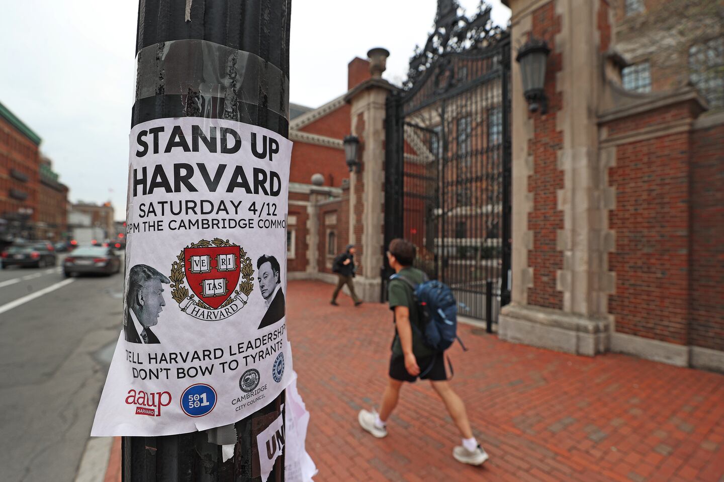 Harvard President Vows No 'Compromise’ With Trump