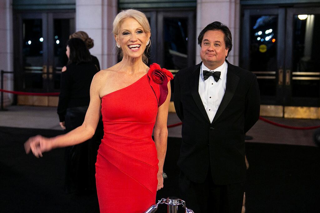 Kellyanne Conway’s Trump-Hating Ex Eyes Run Against Kennedy Nepo Baby