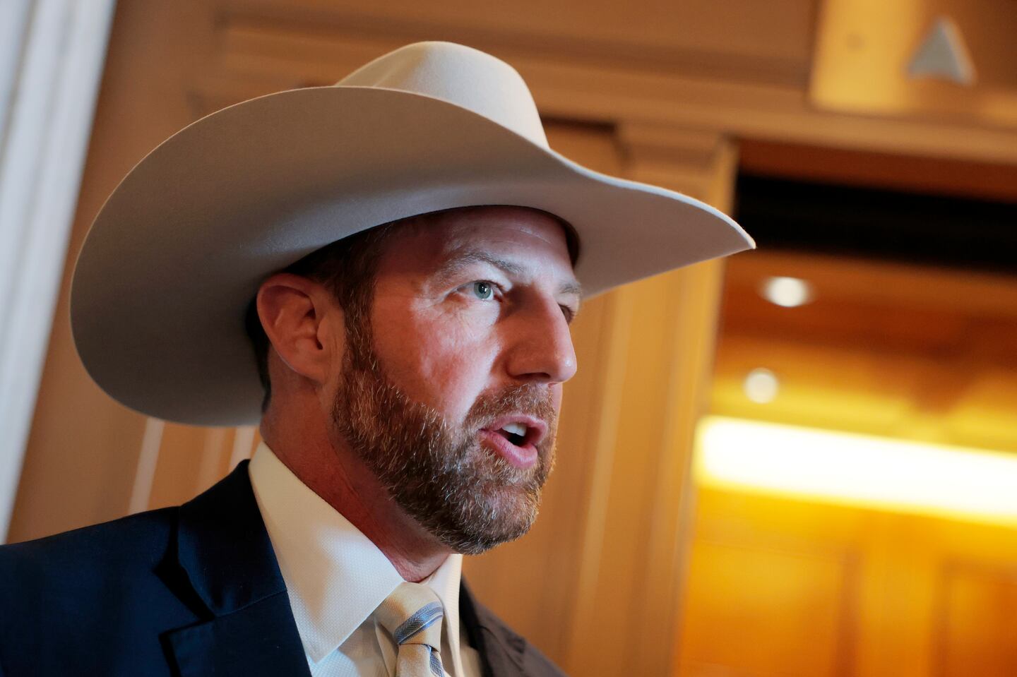 MAGA Senator Markwayne Mullin Forgets Who Trump's War Is Against