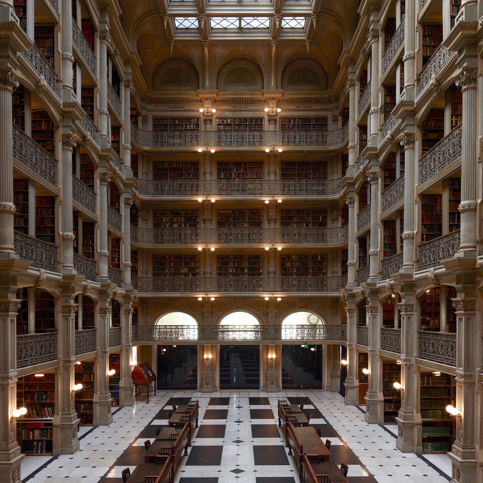Beautiful Library In Baltimore